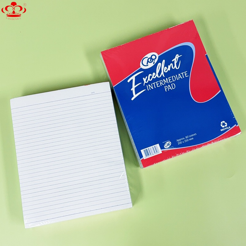 Intermediate Pad School Writing Paper 80lvs10pads (1 Ream) Excellent ...