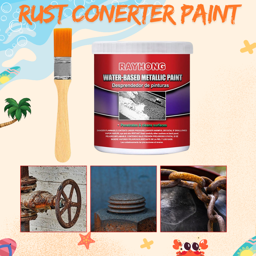 100g Rayhong Rust Remover Car Anti-Rust Primer Water-Based Metallic ...