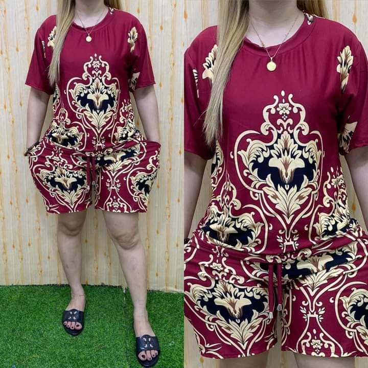 BLOUSE TERNO SHORT FOR WOMAN | Shopee Philippines