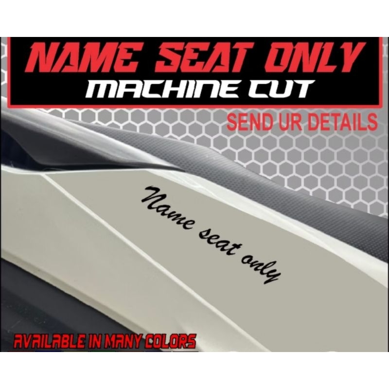 name seat only (send your details) | Shopee Philippines