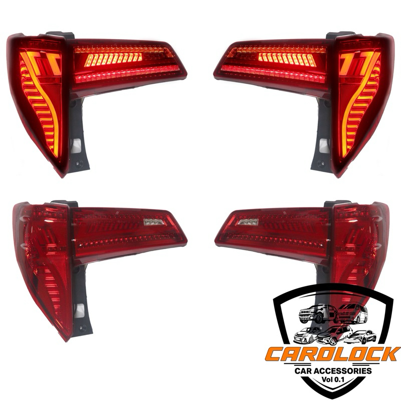 Toyota Innova 2016 - 2024 LED Tail Light Upgrade Red | Shopee Philippines