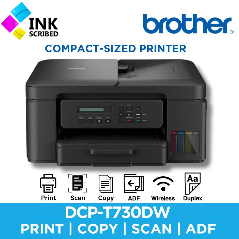 Brother DCP-T730DW Ink Tank Printer (Replacement Model for DCP-T720DW ...