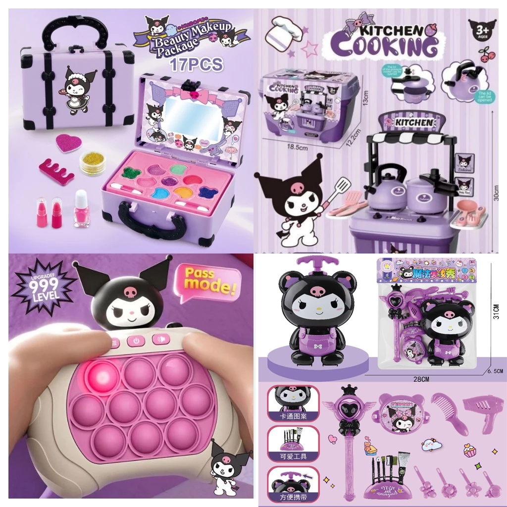 Unleash Your Child's Imagination! Kuromi Toy Set | Shopee Philippines