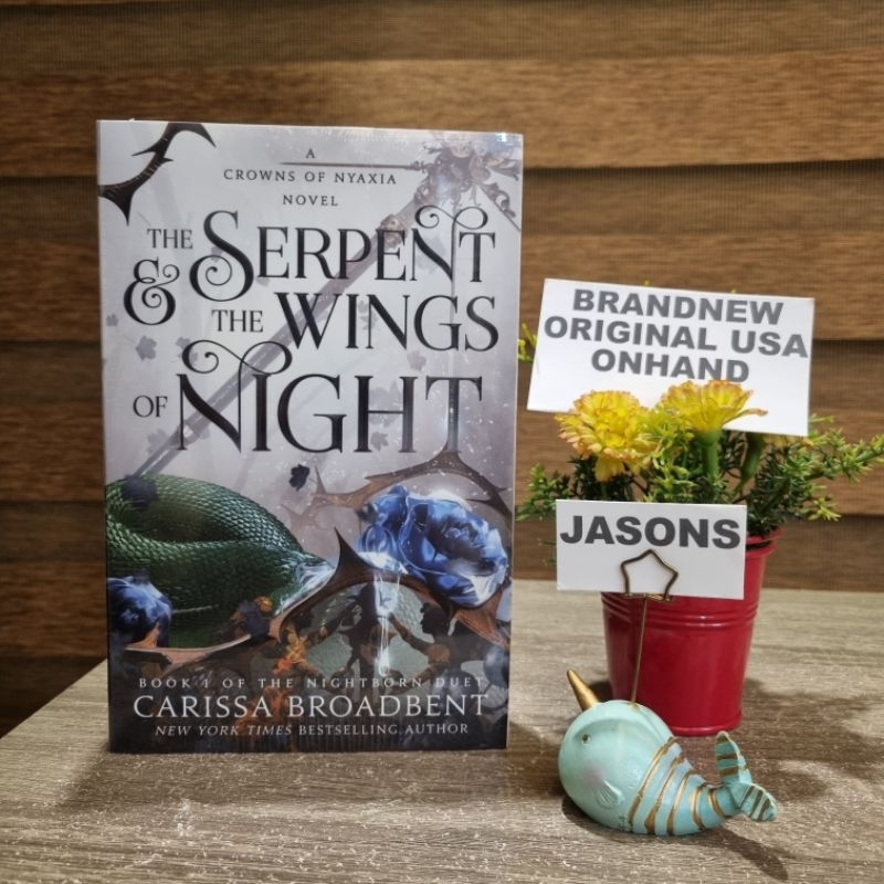 The Serpent and the Wings of Night by Carissa Broadbent | Shopee ...