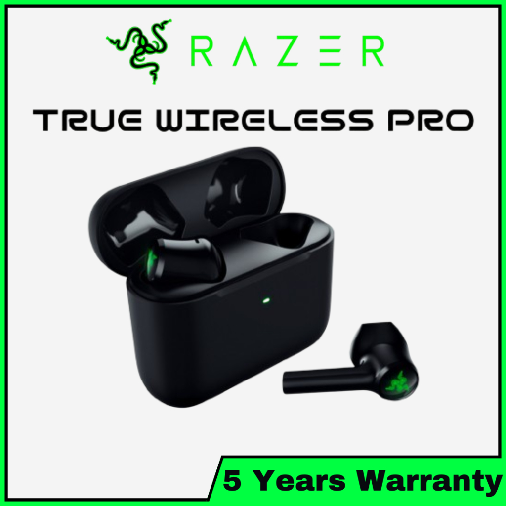 Razer Hammer Head True Wireless Bluetooth Earbuds Gaming Sports Pro ...