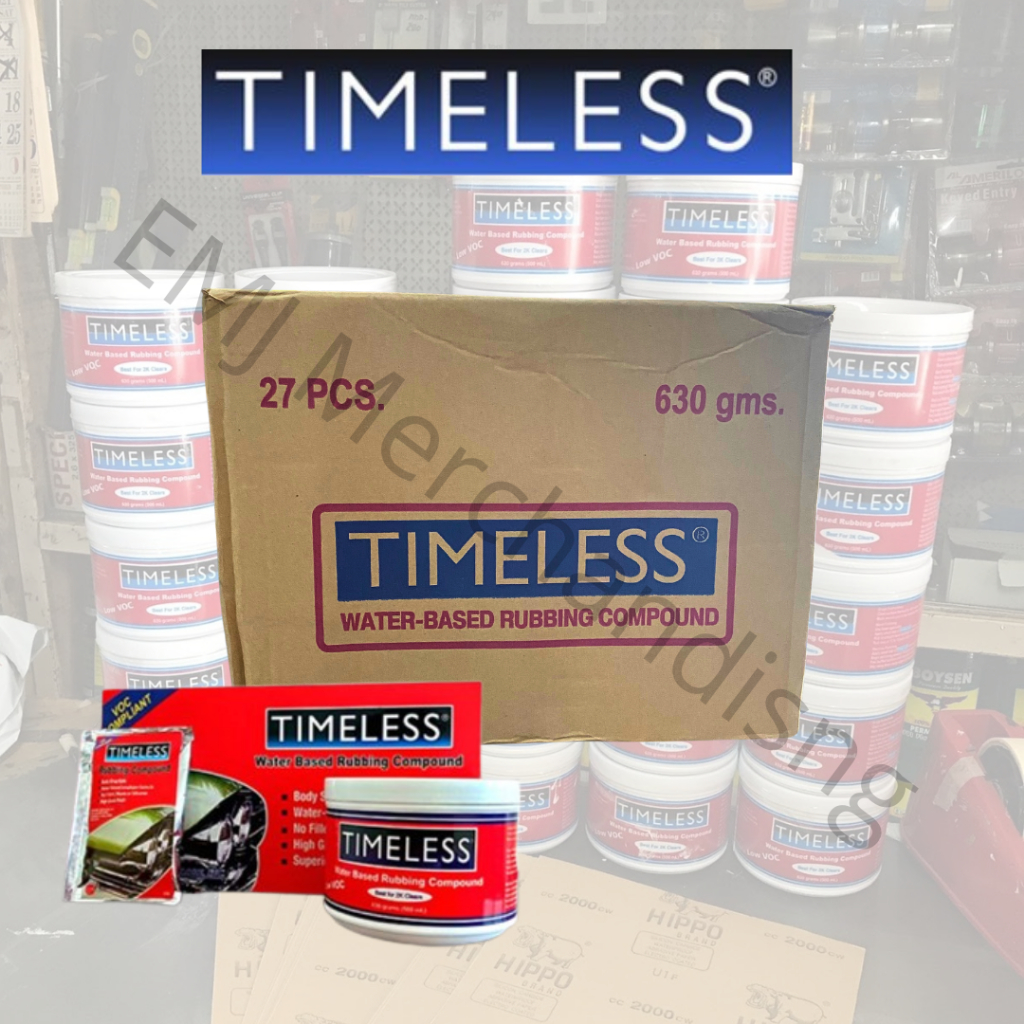 EMJ Timeless Water-Based Rubbing Compound in Box (27tubs/box) Wholesale ...