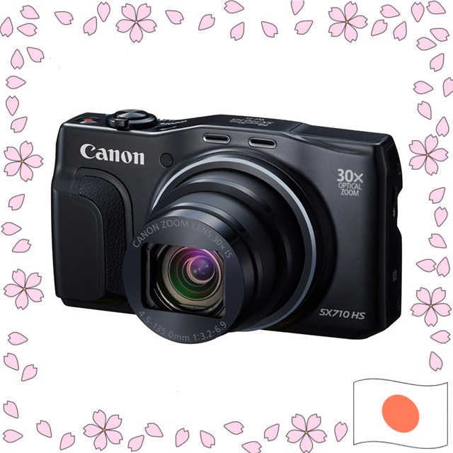 Canon Digital Camera PowerShot SX710 HS Black 30x Optical Zoom ...