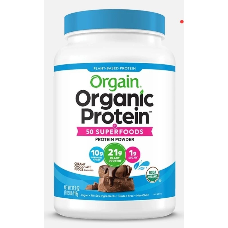 Organic Protein™ & Superfoods Plant Based Protein Powder - Creamy ...