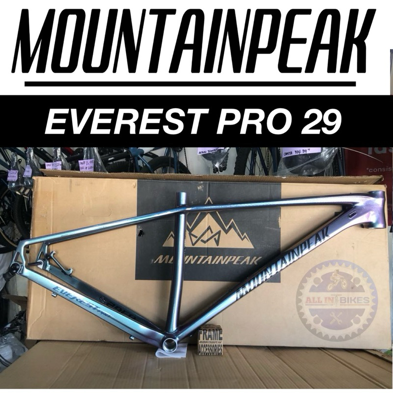 Mountainpeak Everest Pro 29 Frame with Tapered Design and Thru Axle ...
