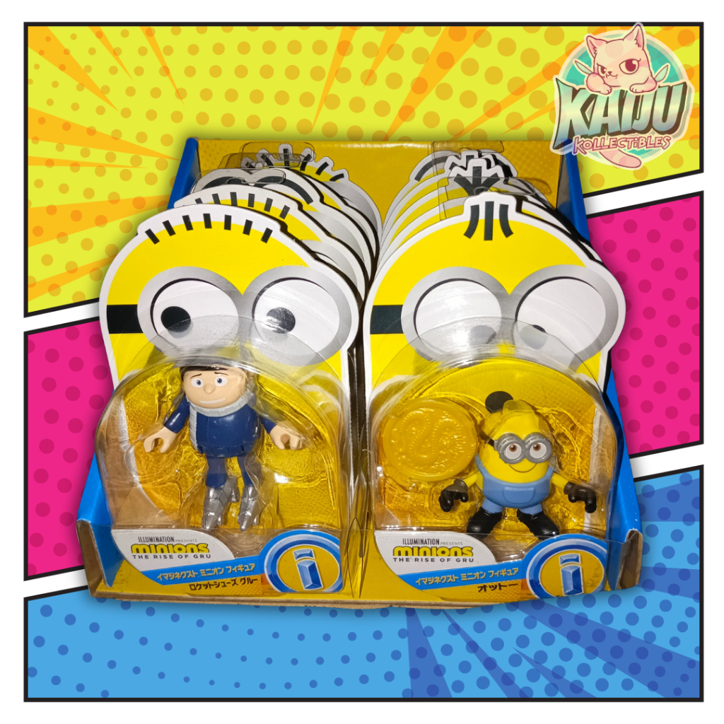 Imaginext Minions Rise Of Gru Figures set (10 pcs) | Shopee Philippines