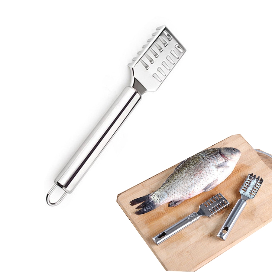 304 Stainless steel fish scale scraper kitchen fish scale scraper tool ...