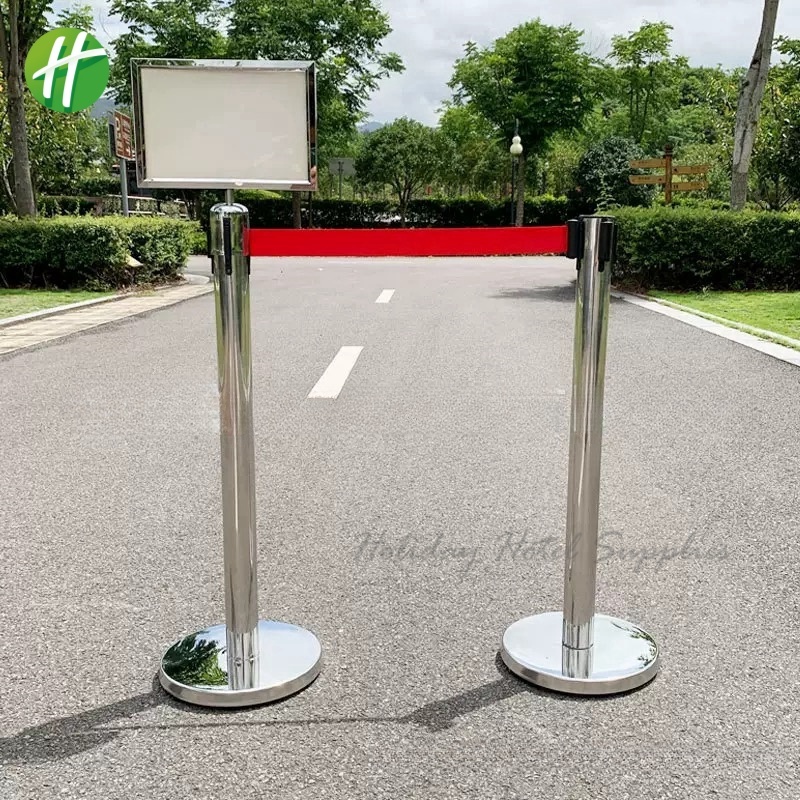 One meter signboard railing, 2-meter isolation strip, A4 queue guide ...