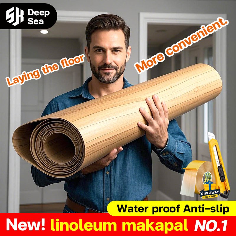 COD Waterproof SH Linoleum flooring PVC Direct paving of cement floor ...