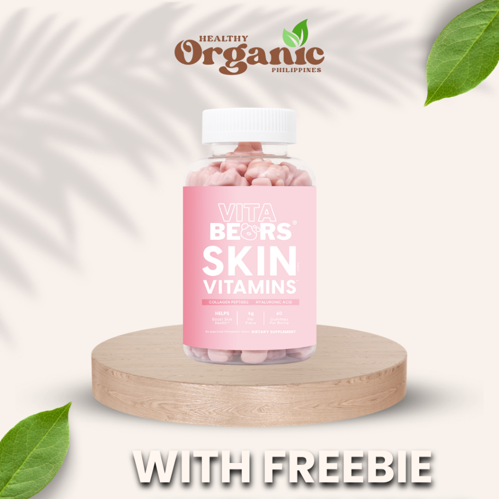 VITABEARS Skin Collagen Gummies Anti Aging Whitening Face Well ...
