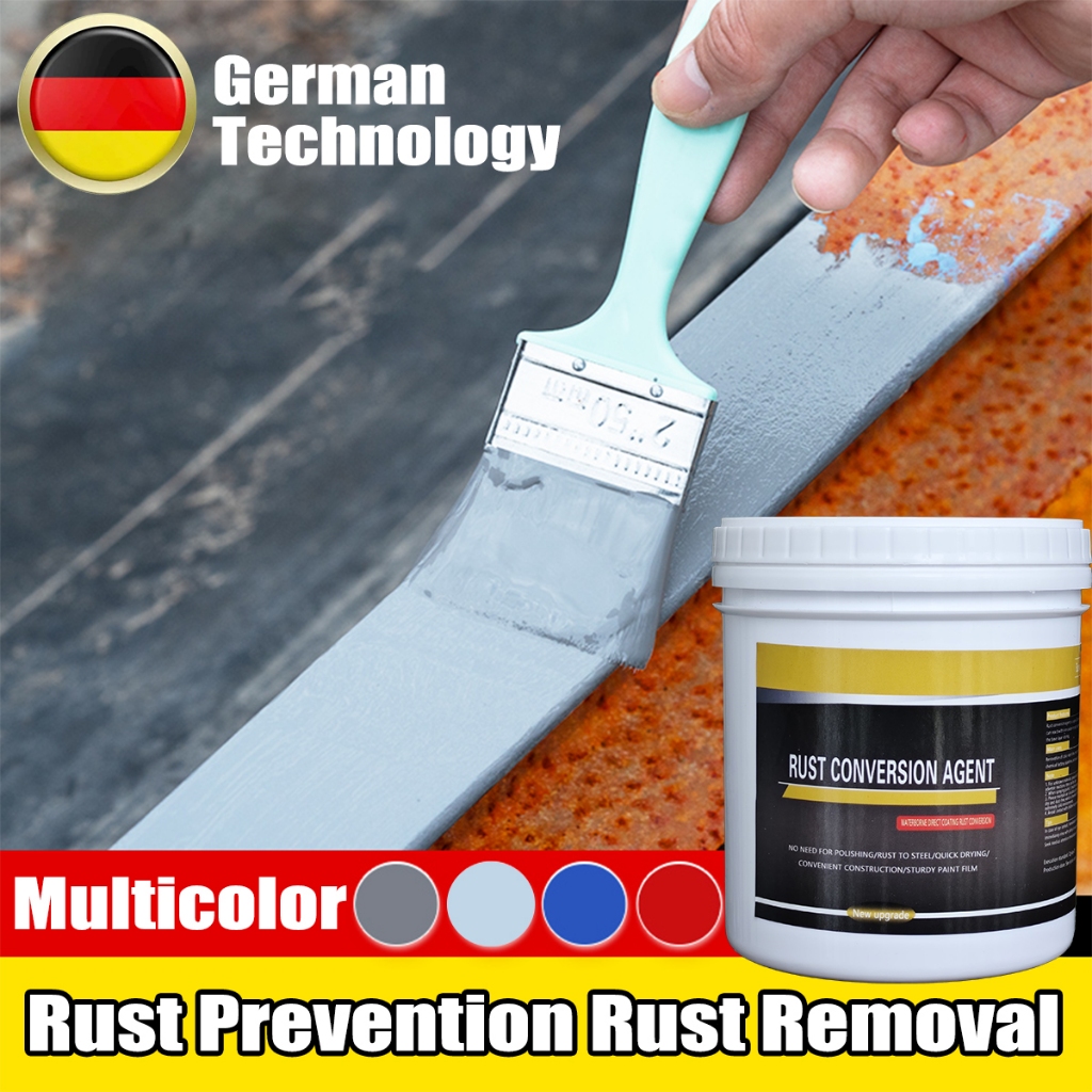 3 in 1 Anti-rust paint Rust removal & painting Rust converter primer ...