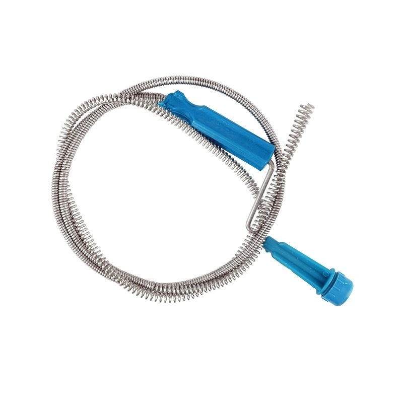 2.6m Handheld Spring Pipe Unclogger Toilet Plunger Spring Mechanism ...