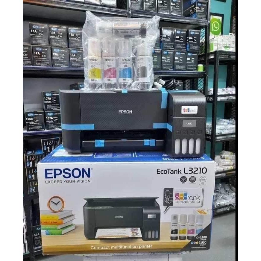 Brand New Epson Eco Tank L3210 Wireless 3 IN 1 Printer | Shopee Philippines