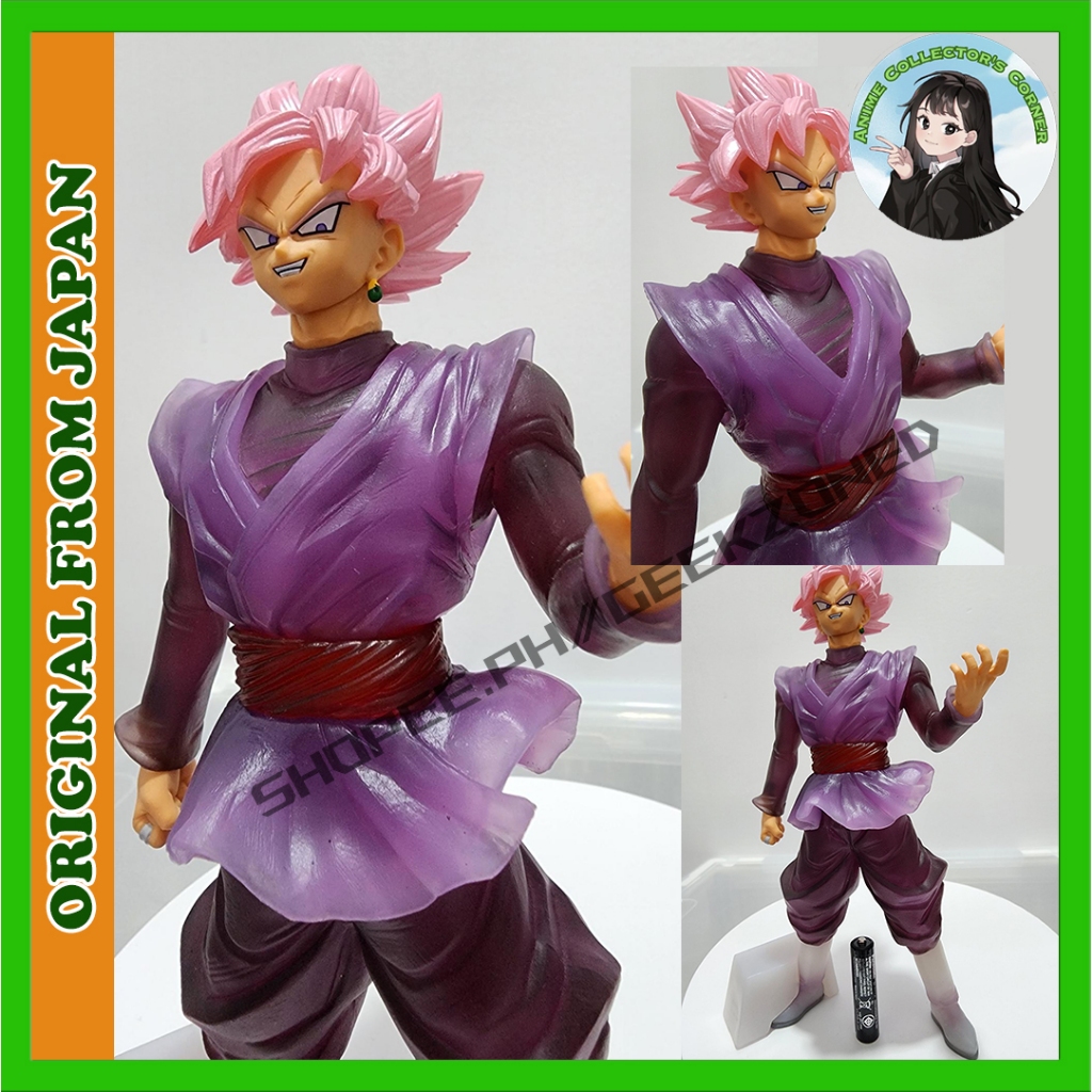 Goku Black Super Saiyan Rose Clearise Dragon Ball Super Goku Pink ...