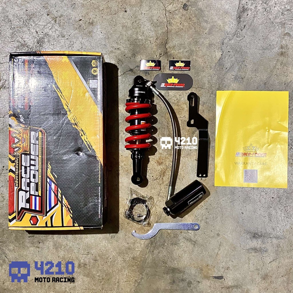 RACE POWER 285mm MONOSHOCK w/ TANK for SUZUKI RAIDER 150 (Carb/Fi) | Shopee Philippines