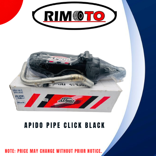 APIDO PIPE CLICK BLACK | Shopee Philippines