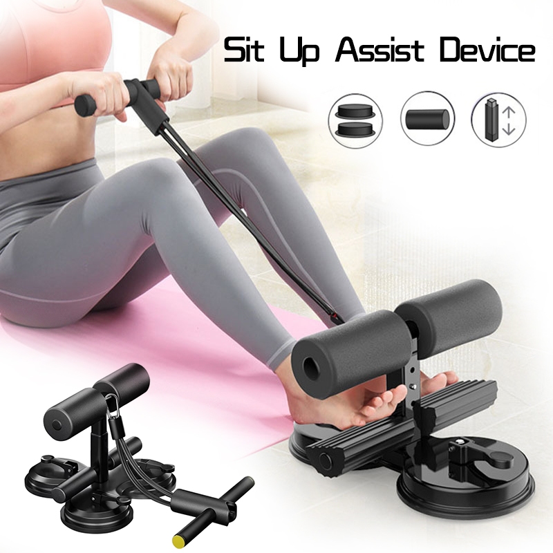 Sit up Bar Assistance Device Sit Up Exercise Equipment With Pull Rope ...