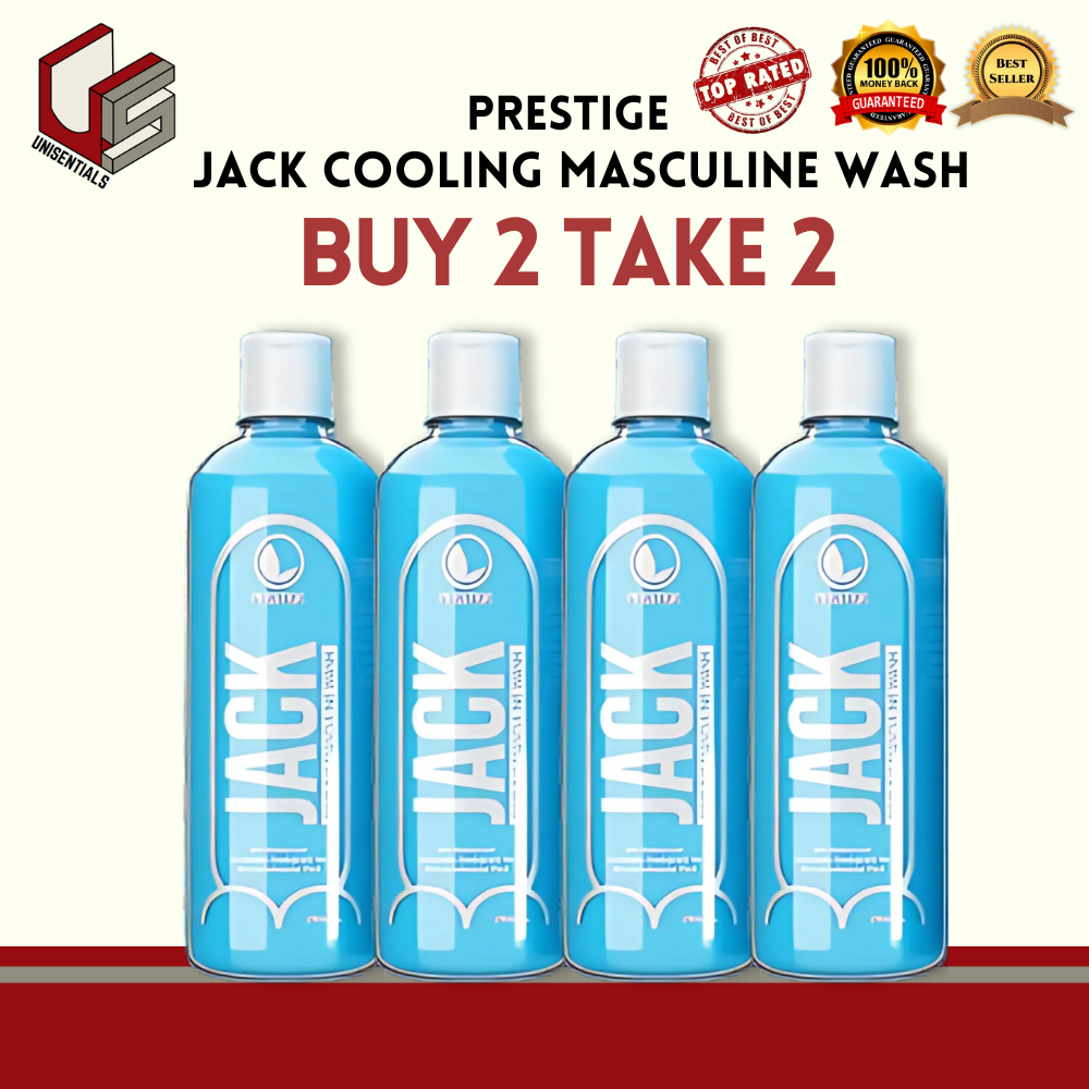 PRESTIGE JACK COOLING MASCULINE WASH FOR MEN 250ml | Shopee Philippines
