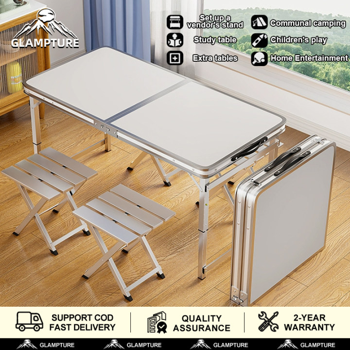 Glampture Folding tables, Stall tables, Portable camping tables for ...