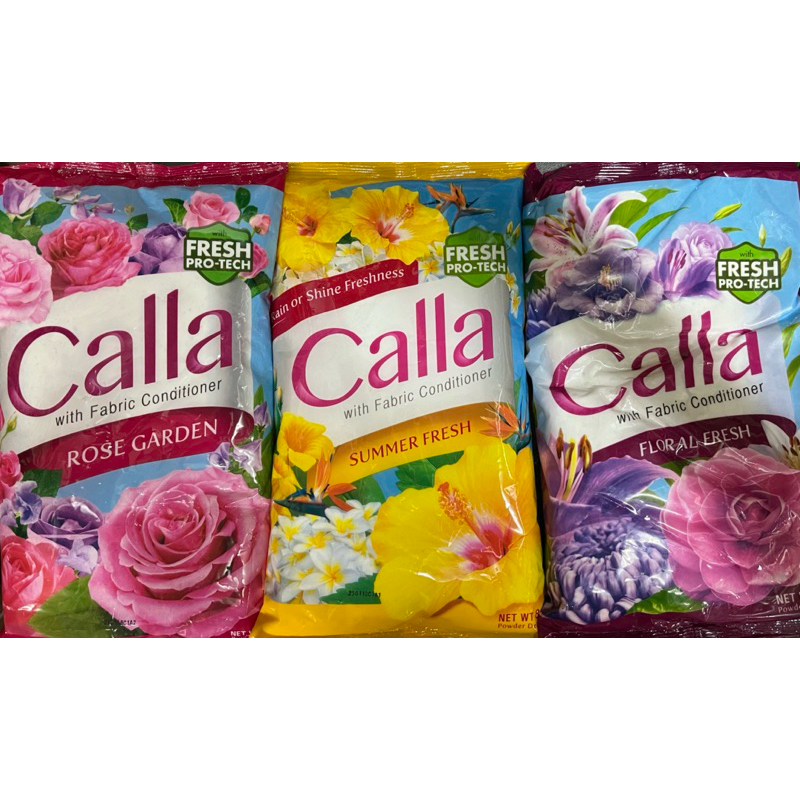 CALLA POWDER WITH FABRIC CONDITIONER | Shopee Philippines