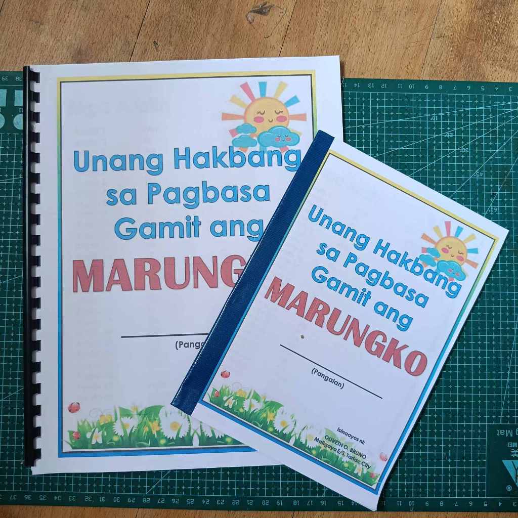 UNANG HAKBANG SA PAGBASA GAMIT ANG MARUNGKO 26 PAGES | Shopee Philippines