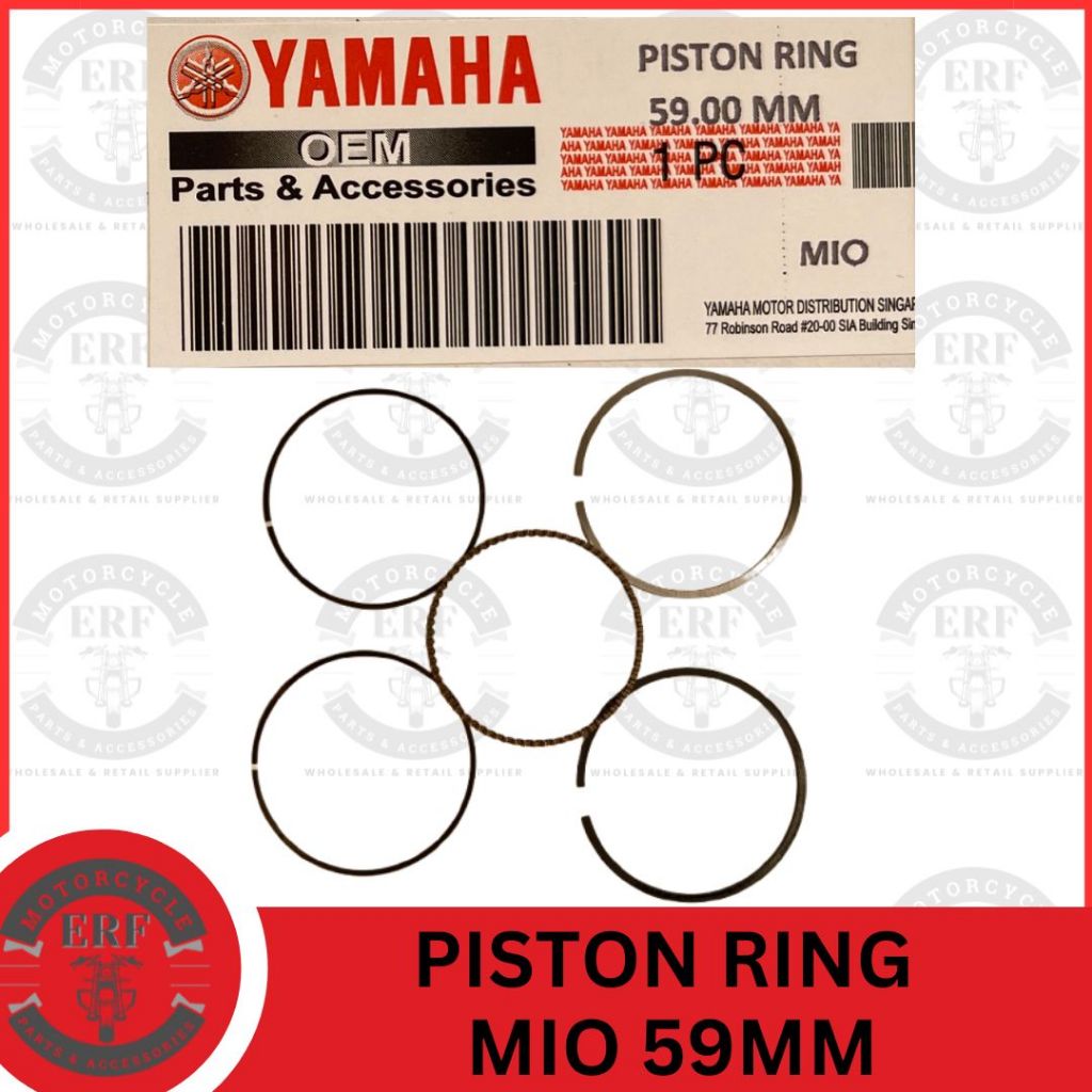 YAMAHA PISTON RING MIO 59MM | Shopee Philippines