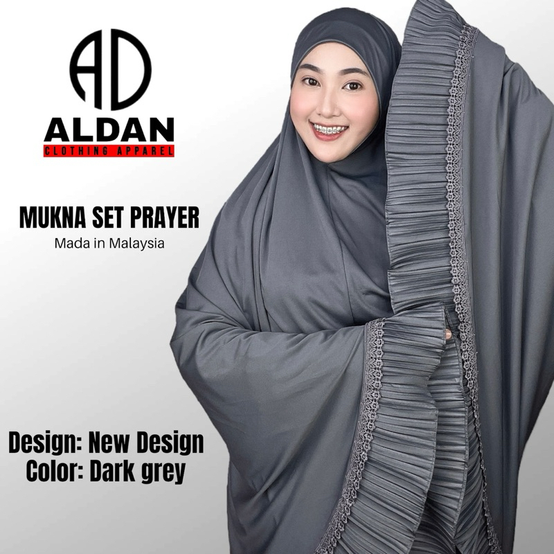 ALDAN - Malaysian Mukna set prayer Adult & Kids 4 designs high quality ...
