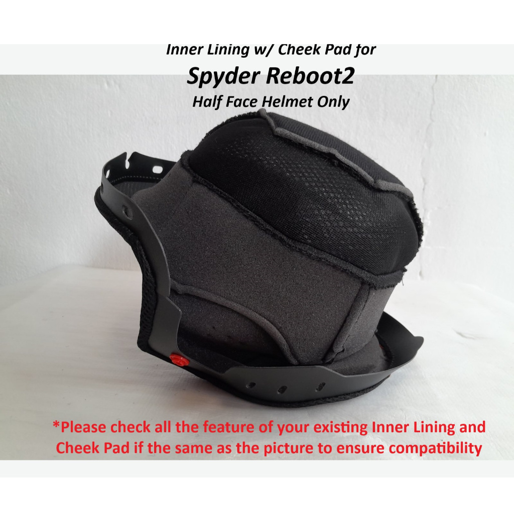 Spyder Reboot2 Spare Inner Lining Foam Pad 2020384 | Shopee Philippines
