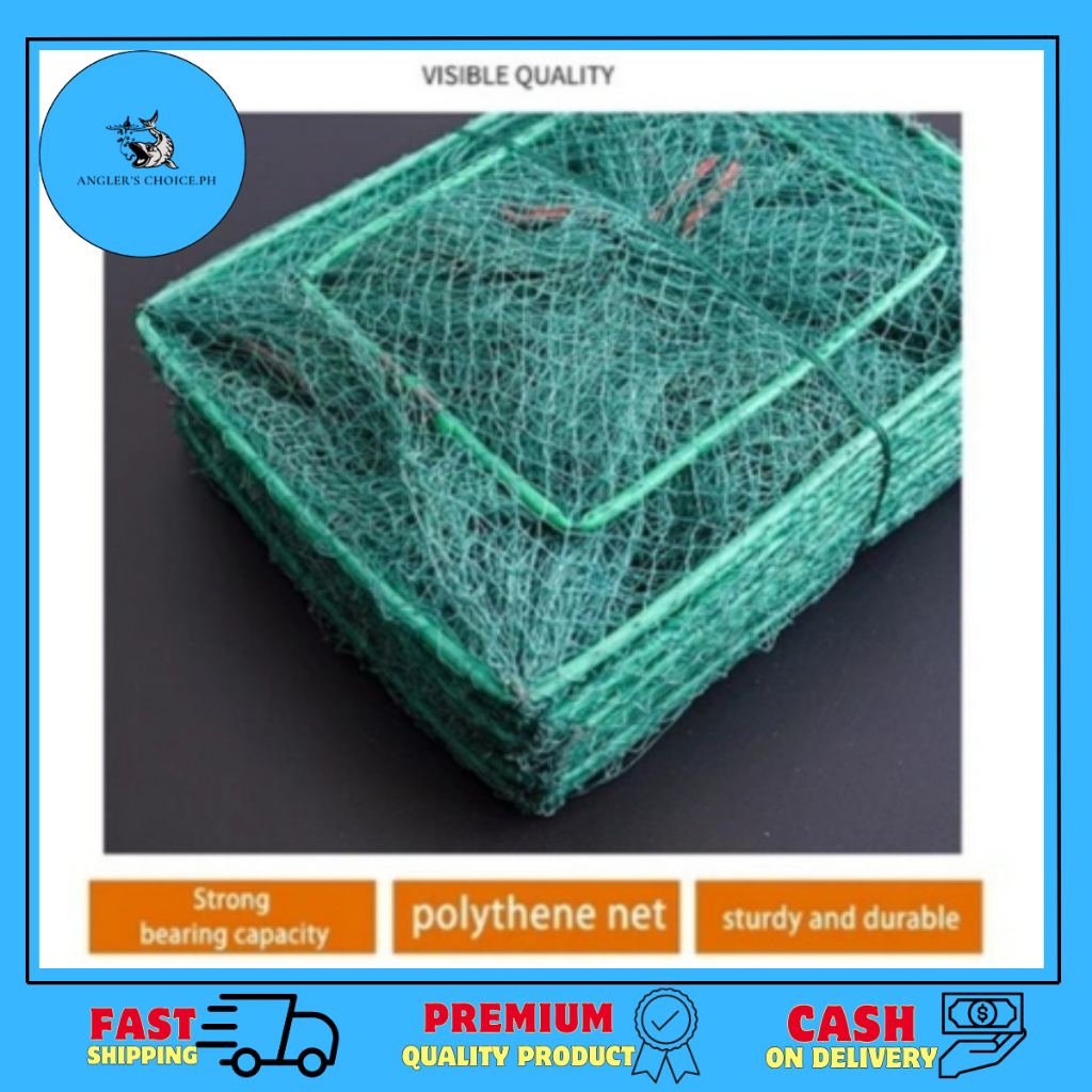 fishing cage foldable fishing net durable fish and shrimp catcher ...