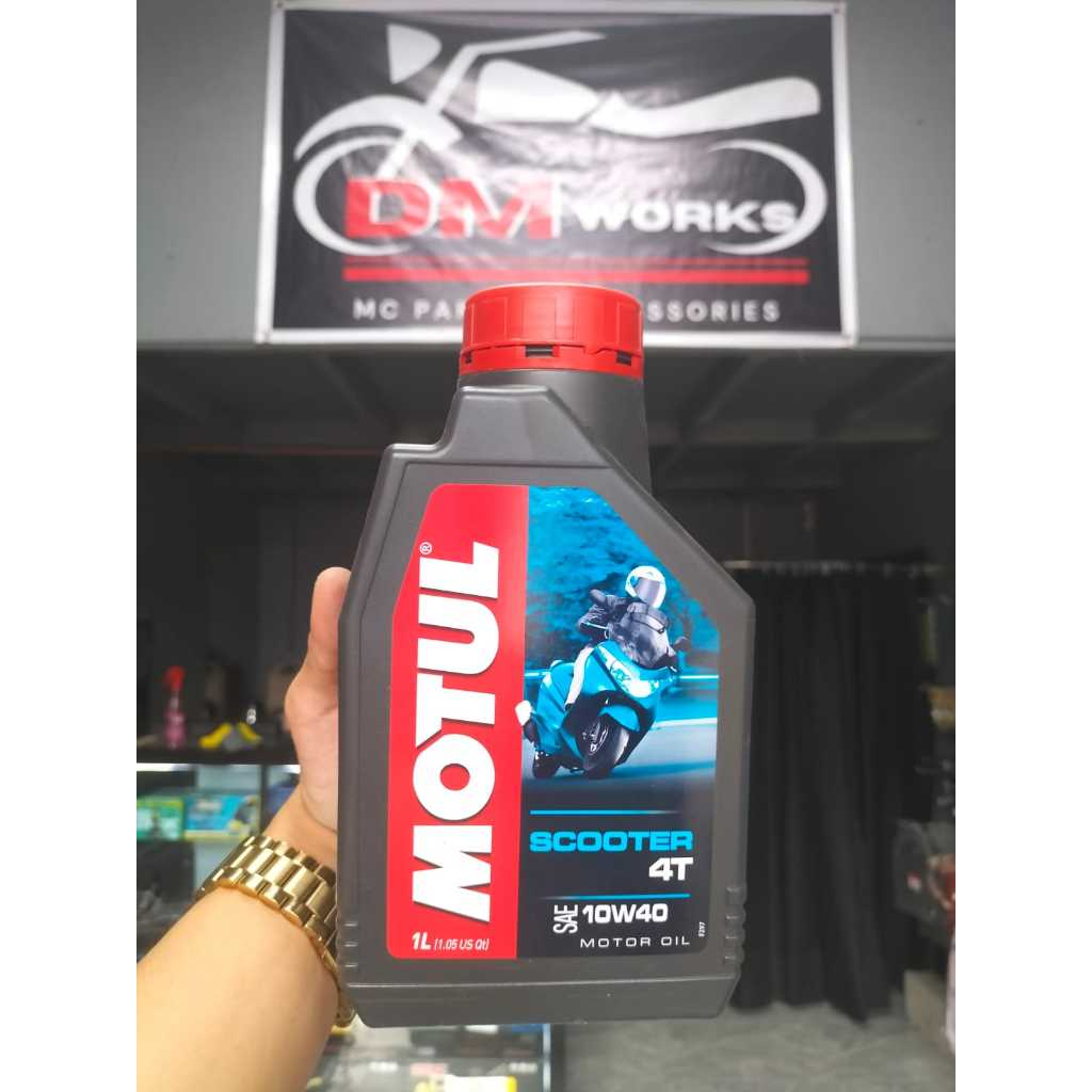 DMWorks Motul Scooter 4T 10W-40 Scooter Oil 800ML 1L 3000 1L | Shopee Philippines