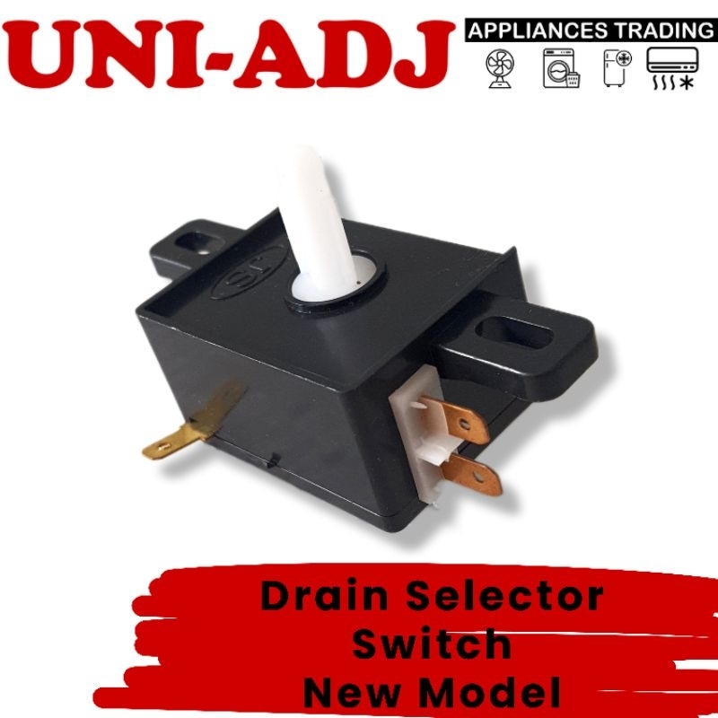 Drain Selector Switch (New Model) for Washing Machine Spare Parts Only ...