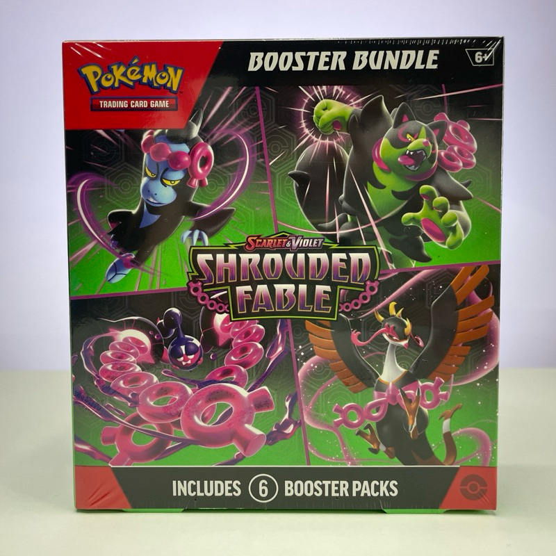 Pokemon Shrouded Fable Booster Bundle (6 Booster Packs) TCG Scarlet ...
