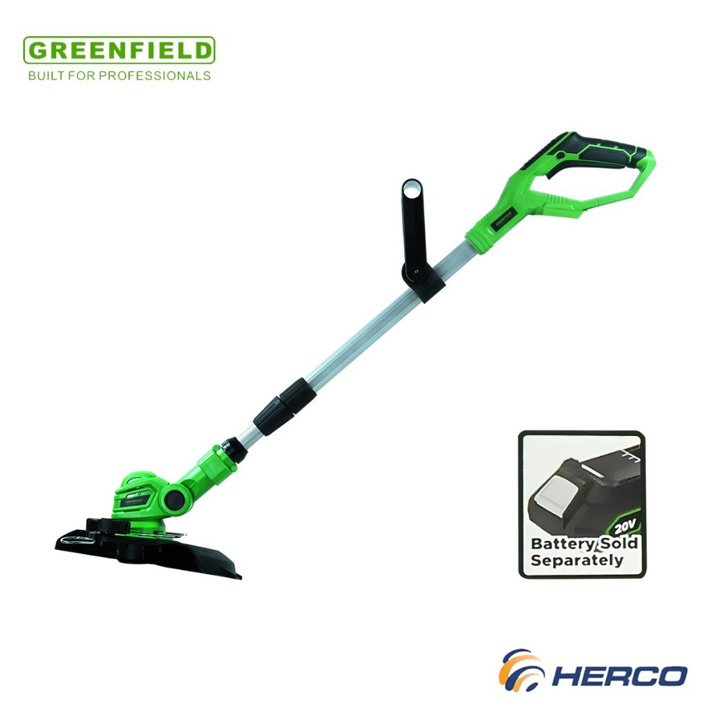 Greenfield Cordless Grass Trimmer 20V (Bare Tool Only, Battery Sold ...