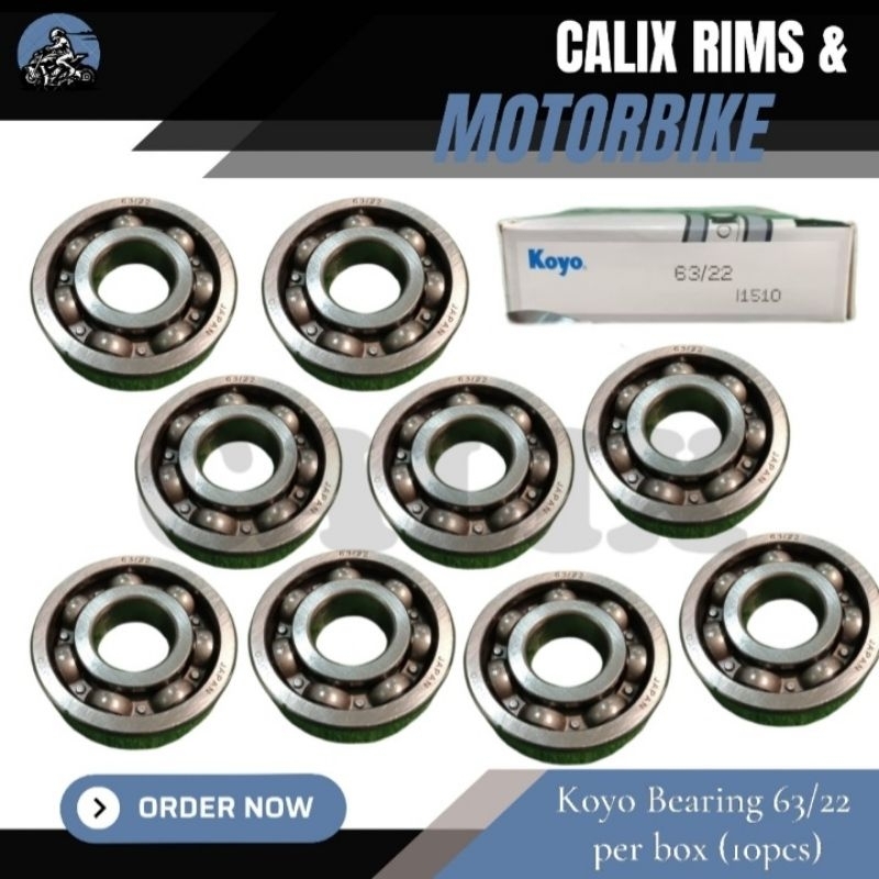 Koyo Bearing 63/22 per box (10pcs) | Shopee Philippines