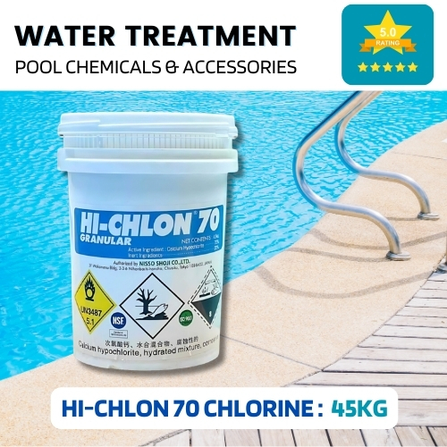 HI-CHLON 70 JAPAN CHLORINE (45KG) | Shopee Philippines