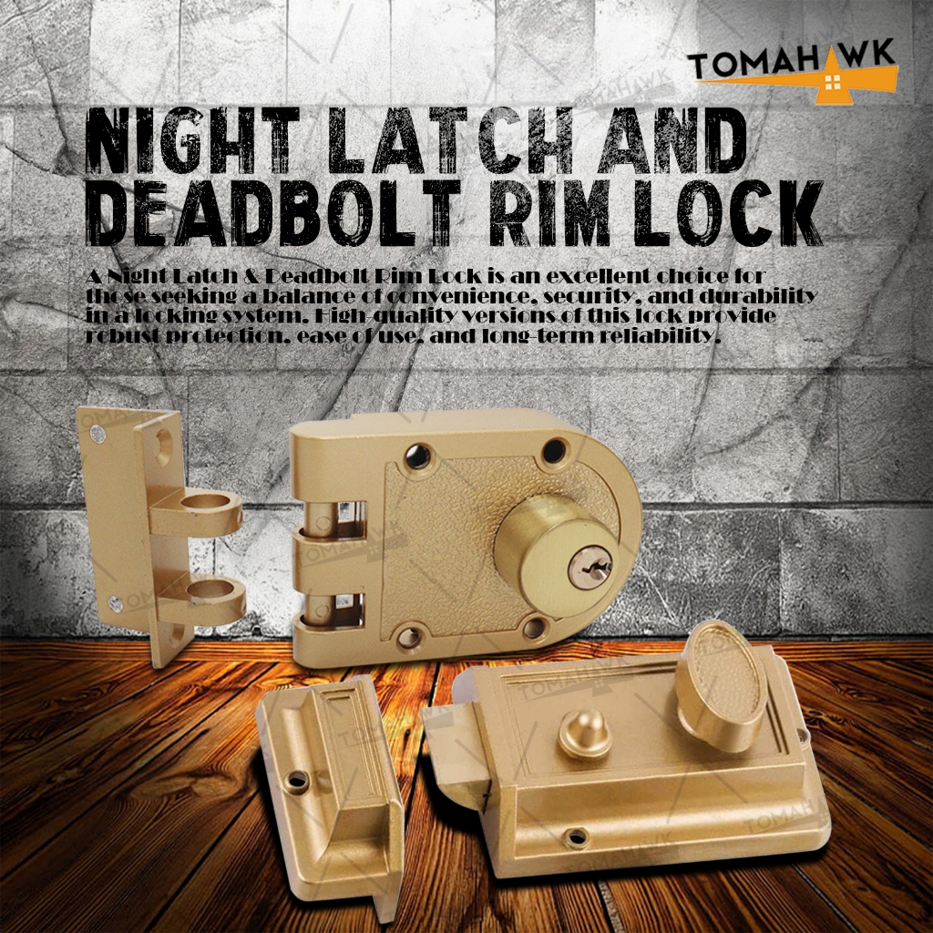 TOMAHAWK DEADBOLT LOCKING WITH KEY DOUBLE CYLINDER LOCKING DEADBOLT ...