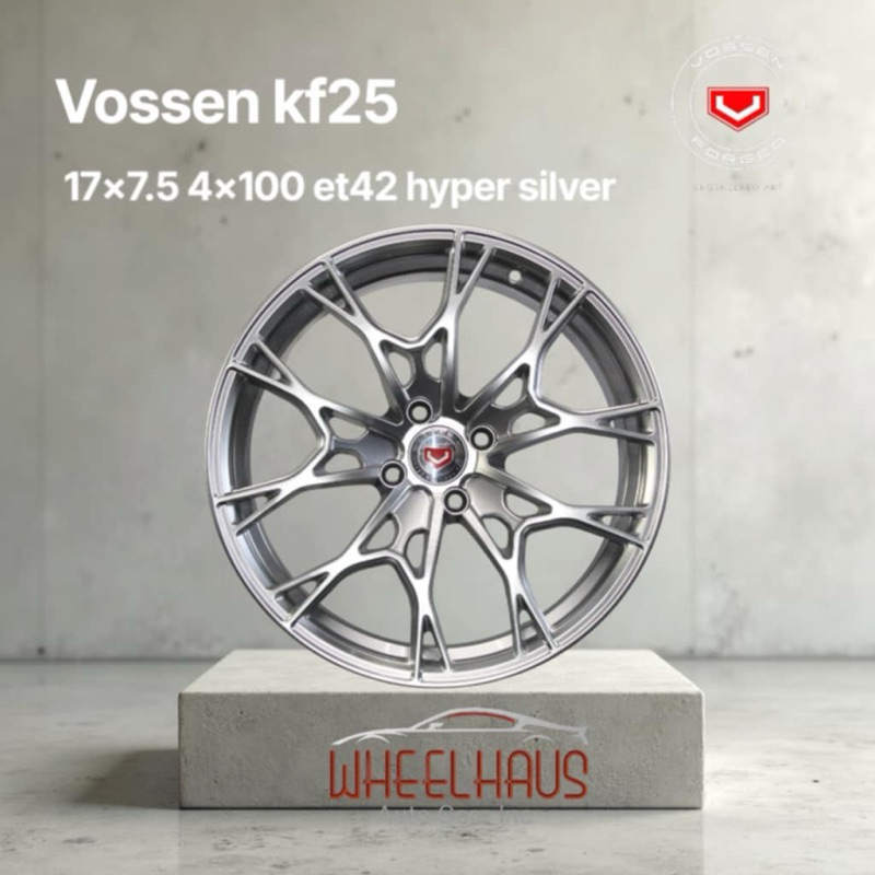 4pcs. Magwheels KF25 - Size 17, Hyper Silver | Shopee Philippines