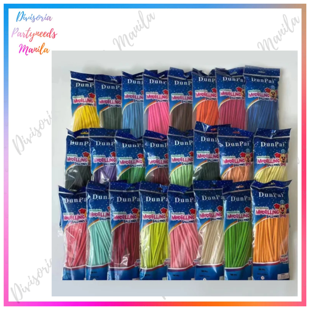 260q Long Twisting Balloon 100pcs | Shopee Philippines