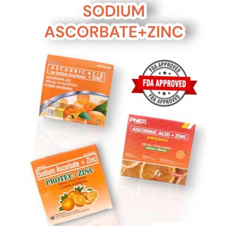 Sodium Ascorbate + Zinc Capsule IMMUMAX, ASCORSAPH ZEE, PROTEC-ZINC ...