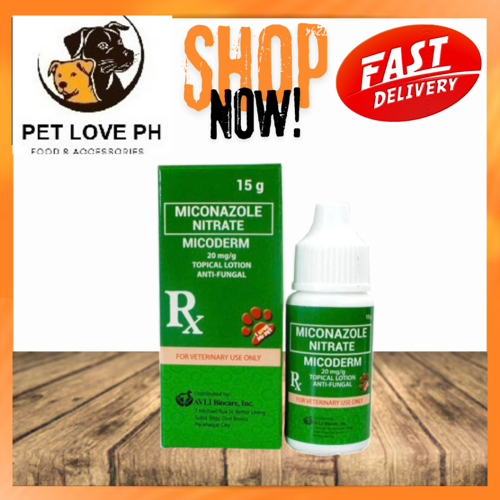 Micoderm Anti-Fungal Topical Lotion for Dogs | Shopee Philippines