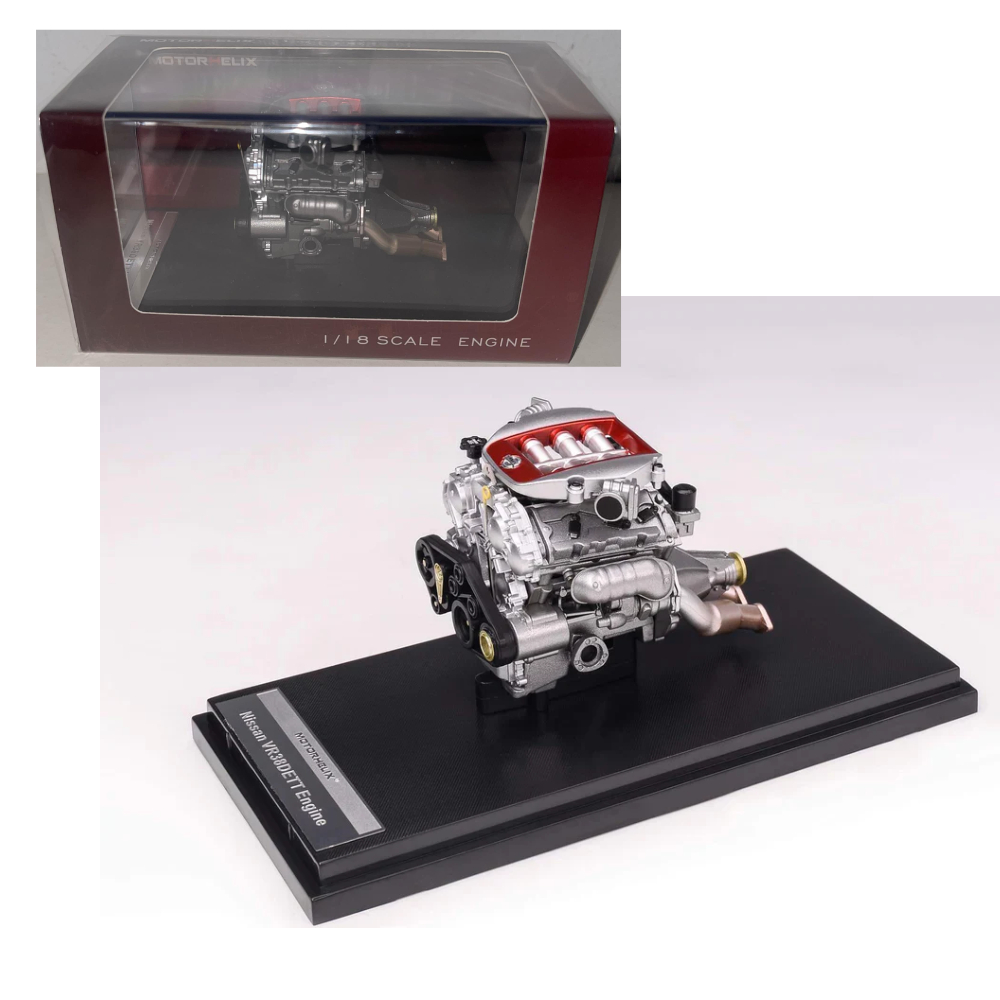 Motorhelix 1/18 Scale R35 VR38DETT BeiJing HEC Special Edition Diecast ...