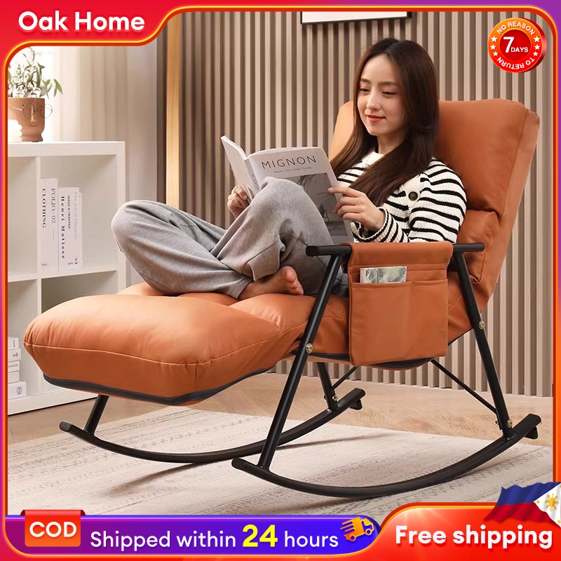 Rocking Chair Lazy Sofa Chair Leisure Rocking Chair Single Home Nordic ...