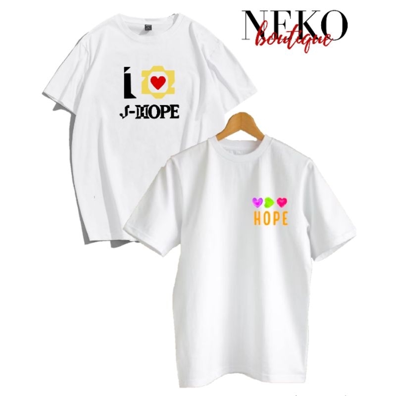 Neko Botique Jhope Hobi HOPE T-shirt | Shopee Philippines