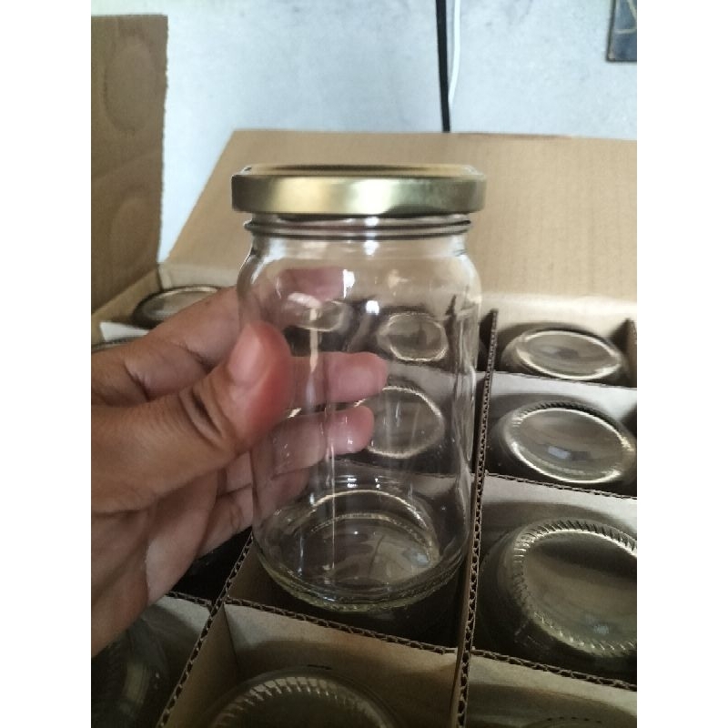 8oz/220ml M7177 Glass jar(FREE seal) | Shopee Philippines