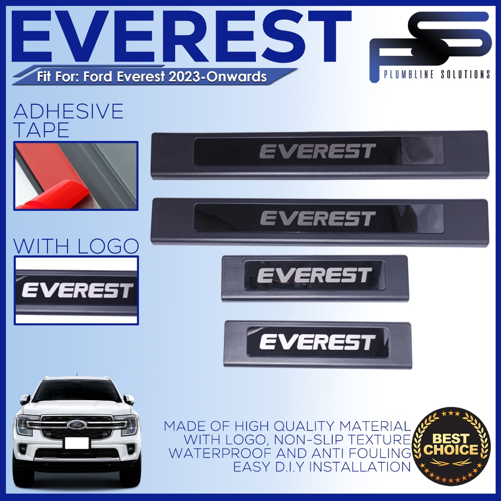 Ford Everest 2016 - Onwards ON Side Stepsill / Door Step Sill / 2 ...