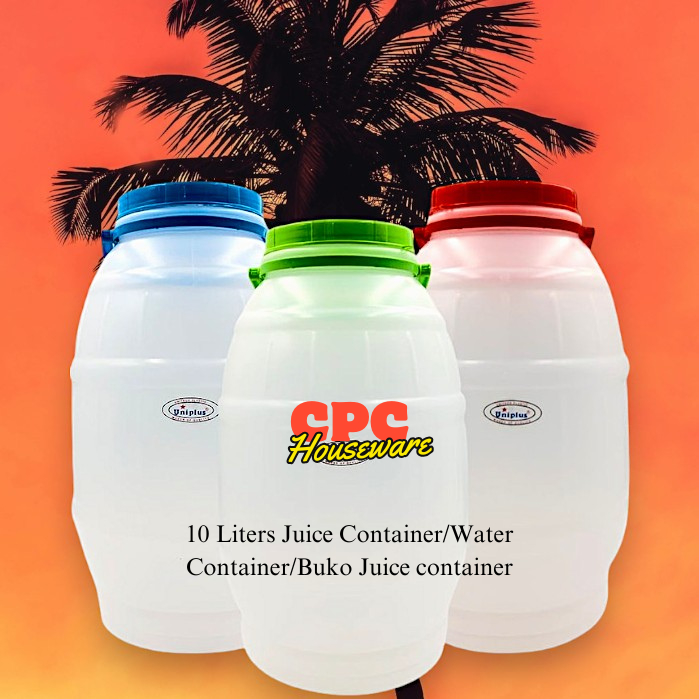 10 Liters Juice Container/Water Container/Buko Juice container /Palamig ...
